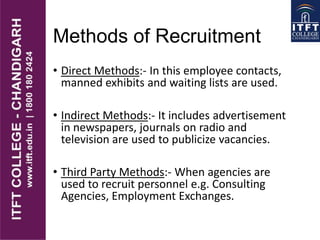 ITFT Recruitment | PPT