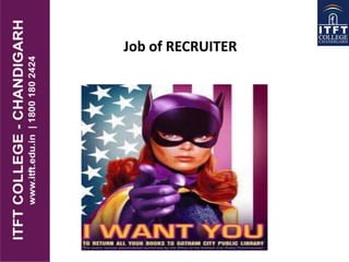 ITFT Recruitment | PPT