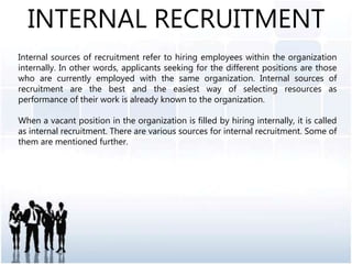 Recruitment | PPT