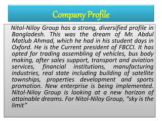 Recruitment & Selection process on Nitol Niloy Group | PPTX
