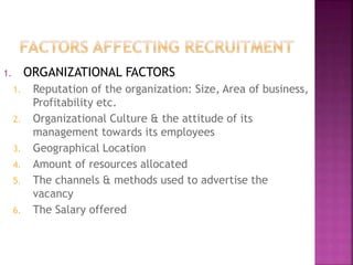 HRM - Recruitment | PPTX