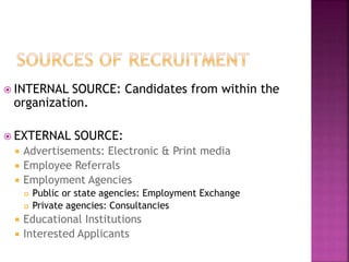 HRM - Recruitment | PPTX