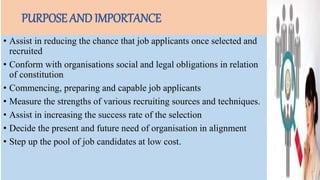 Recruitment | PPTX