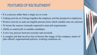 Recruitment | PPTX