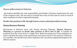 Recruitment | PPTX | Human Resources | Business