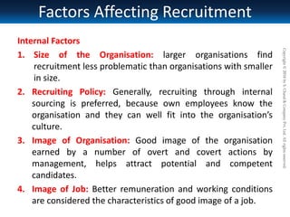 Recruitment.pptx a ppt on recruitment for students | PPT