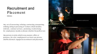 Recruitment-and-Placement Talent acquisition Job postings Candidate ...