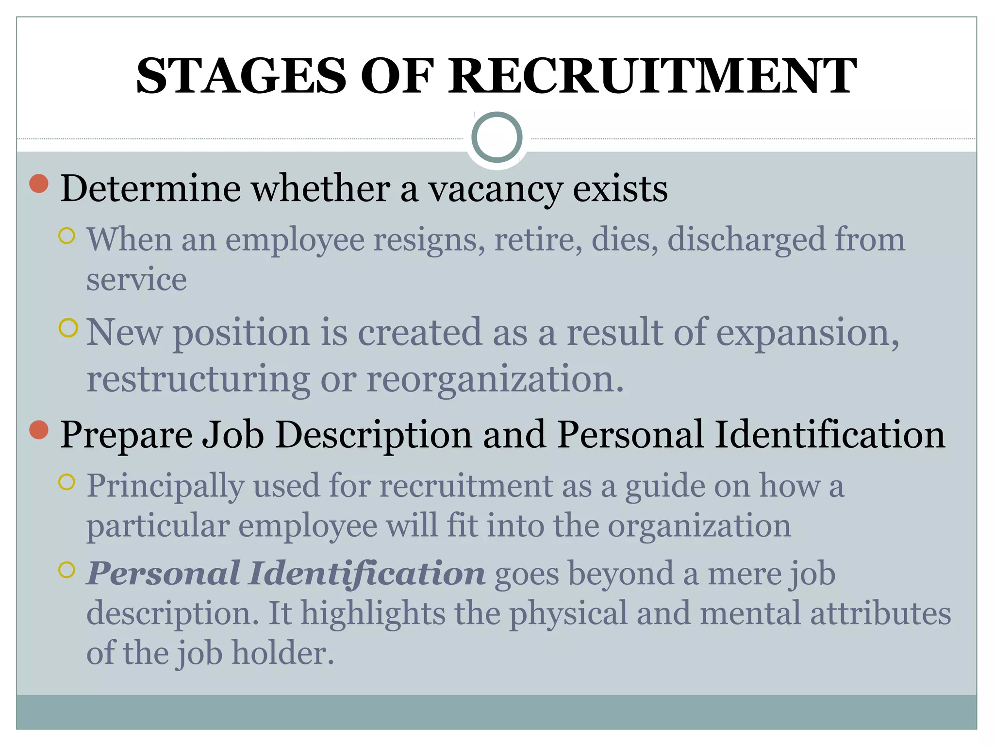 Recruitment -hrd 2 report (1) | PPT