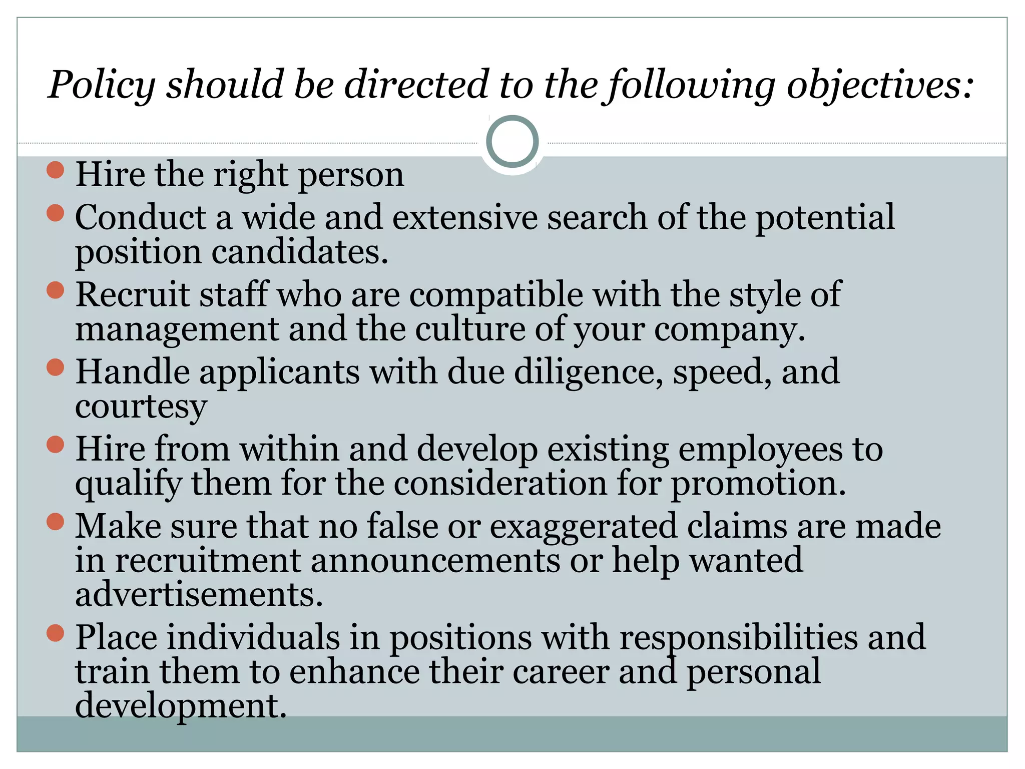 Recruitment -hrd 2 report (1) | PPT