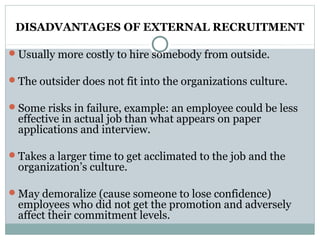 Recruitment -hrd 2 report (1) | PPT