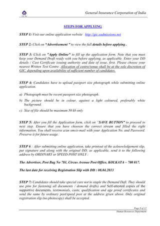 Recruitment of-scale-i-officers | PDF | Resume Writing and Advice | Job Search