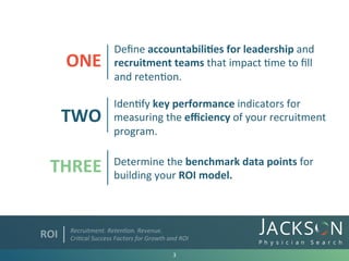 Recruitment. Retention. Revenue. Critical Success Factors for Growth ...