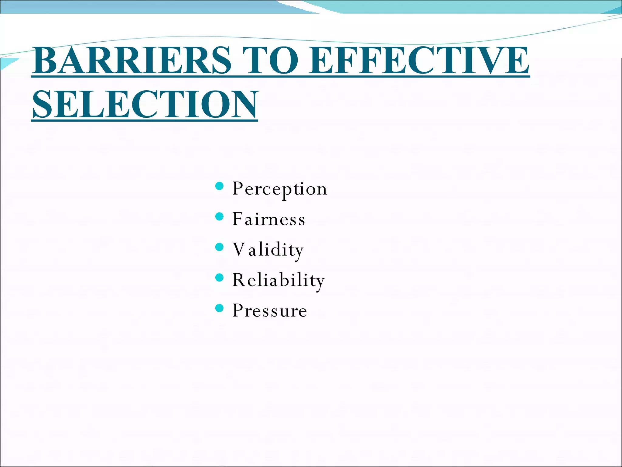 Recruitment, Selection Process Methods And Steps, | PPT