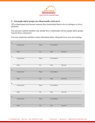 Recruitment Strategy Worksheets | DOC