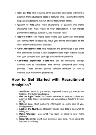 Recruitment Analytics_ A Complete Guide to Making Data-Driven Hiring ...