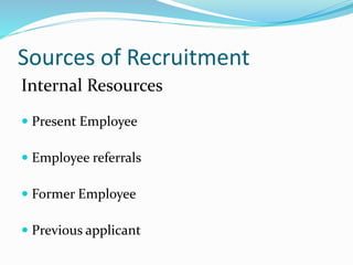 Recruitment and selection of VEE Technology | PPTX