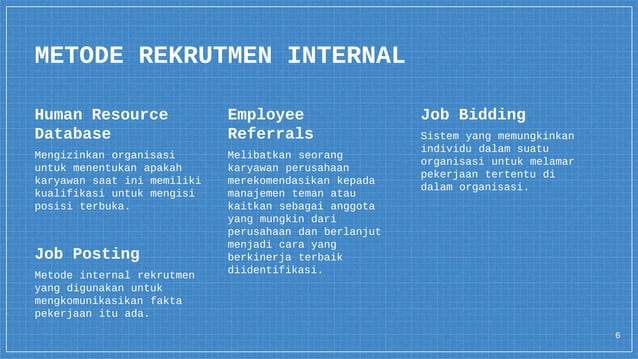 Rekrutmen dan Seleksi | PPTX