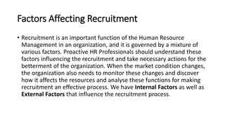Recruitment and Selection | PPT
