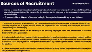 Recruitment and selection in personnel management | PPTX