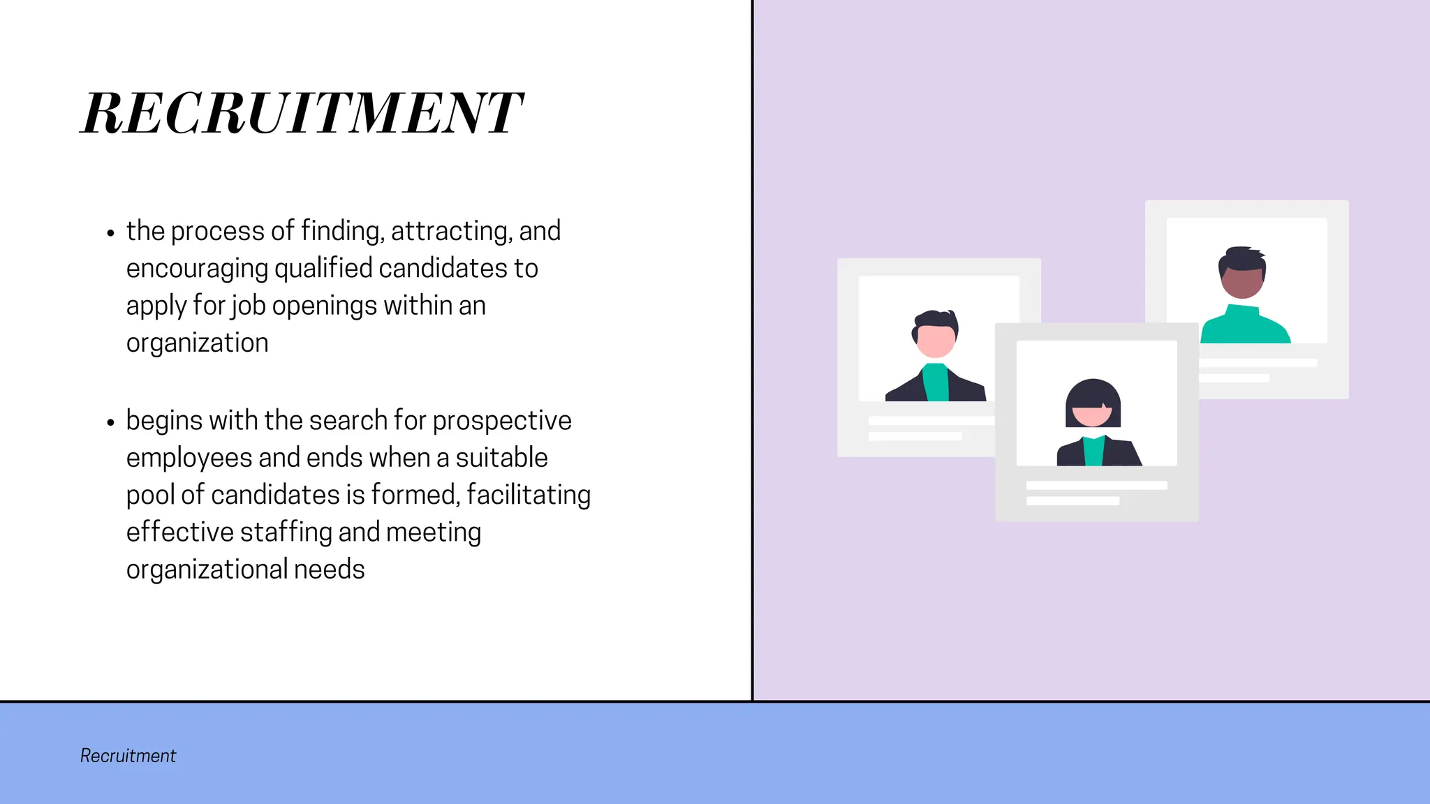 Recruitment and Selection in Human Resource | PPT