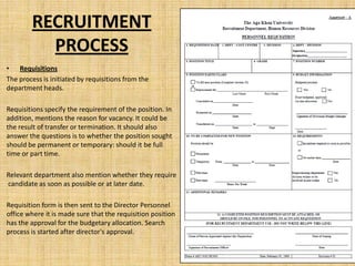 Recruitment and selection | PPT