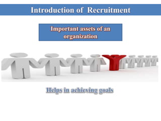 Recruitment and selection in hrm | PPTX