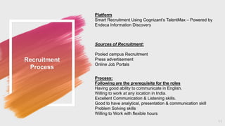 Recruitment and selection process in it industry | PPTX