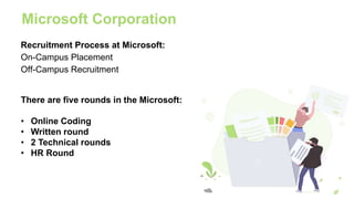 Recruitment and selection process in it industry | PPTX