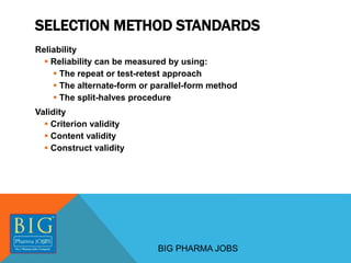 Recruitment Overview By Big Pharma | PPT
