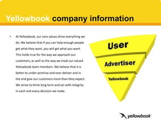 Life at Yellowbook | PDF