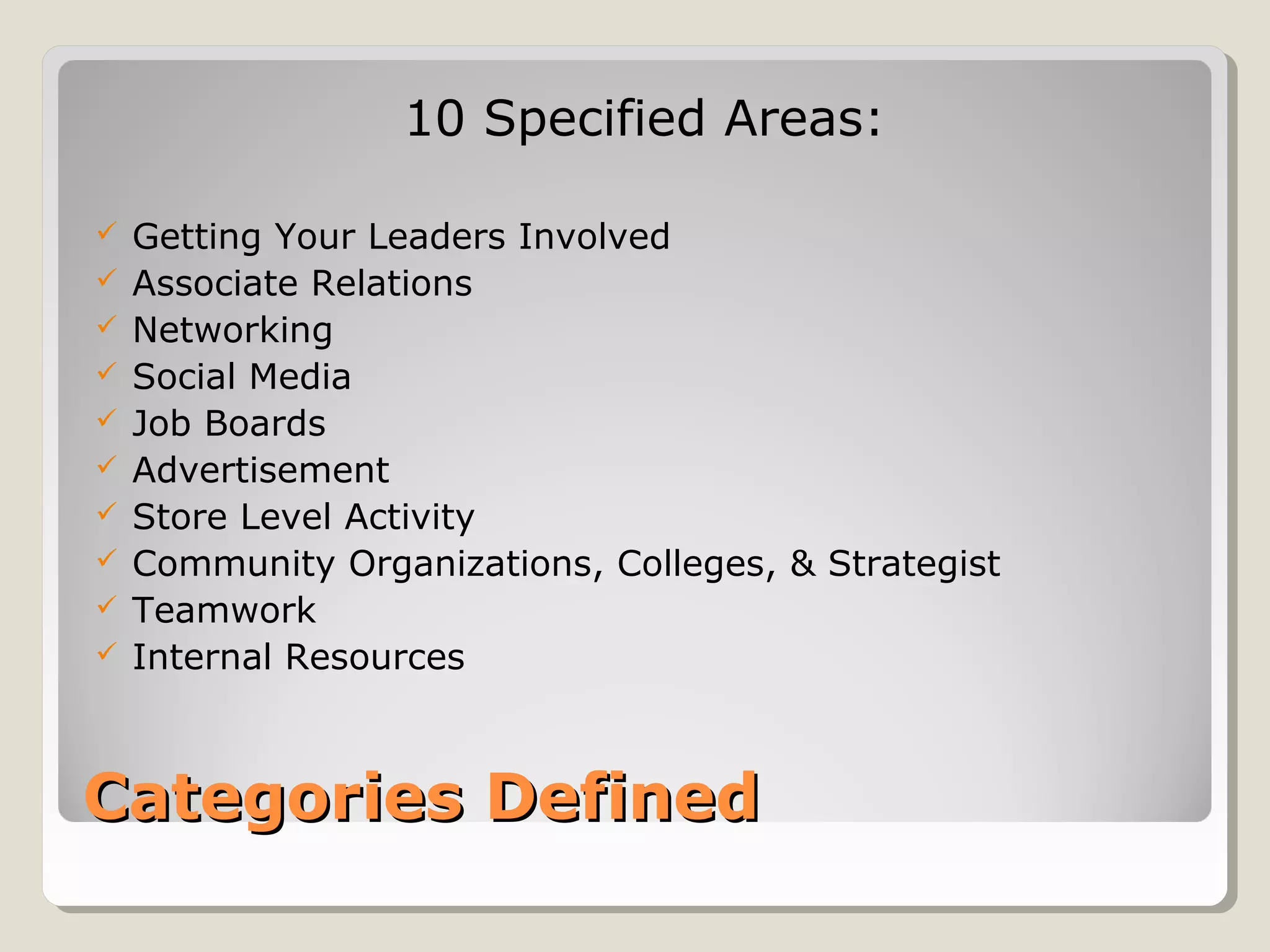 Recruitment contingency plan | PPT