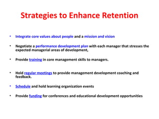 Recruitment, Hiring And Retention | PPT