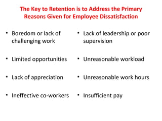 Recruitment, Hiring And Retention | PPT