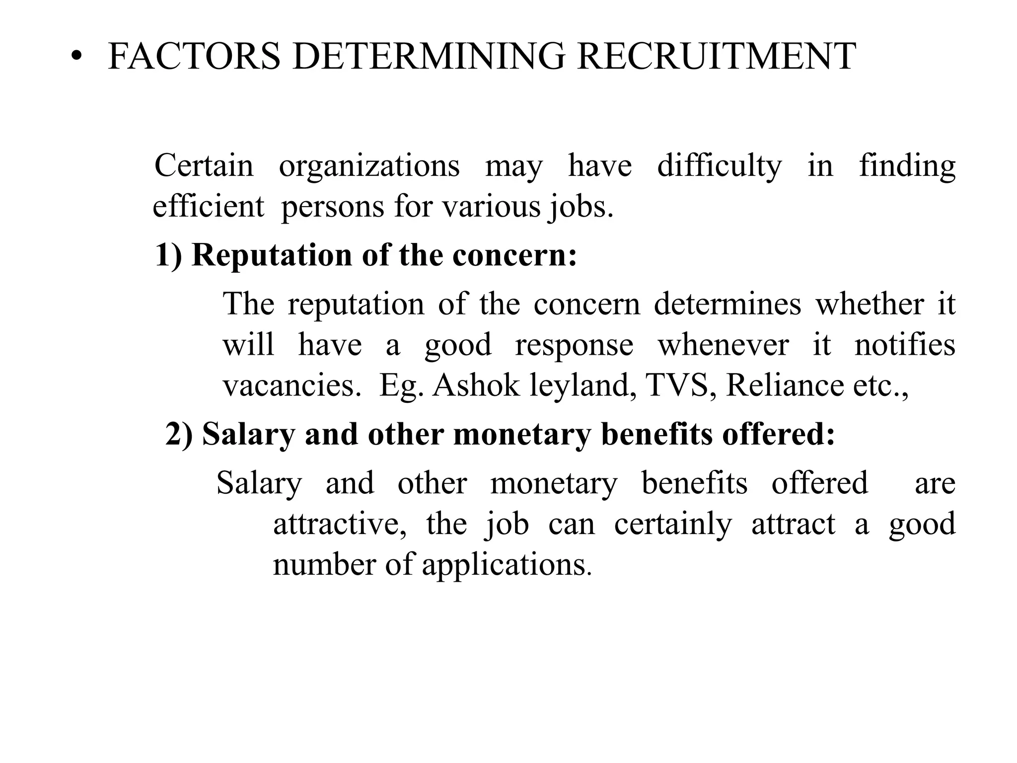 Recruitment in hrm | PDF