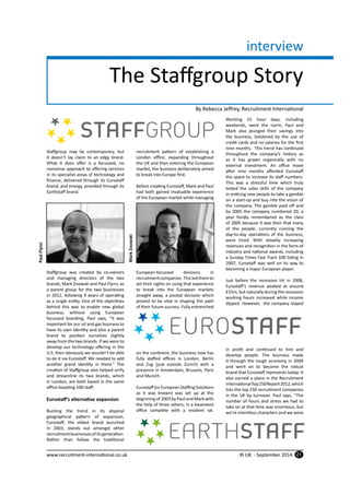 The Staffgroup Story | PDF