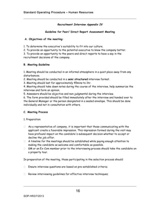 Recruitment interview procedure (1) | DOC
