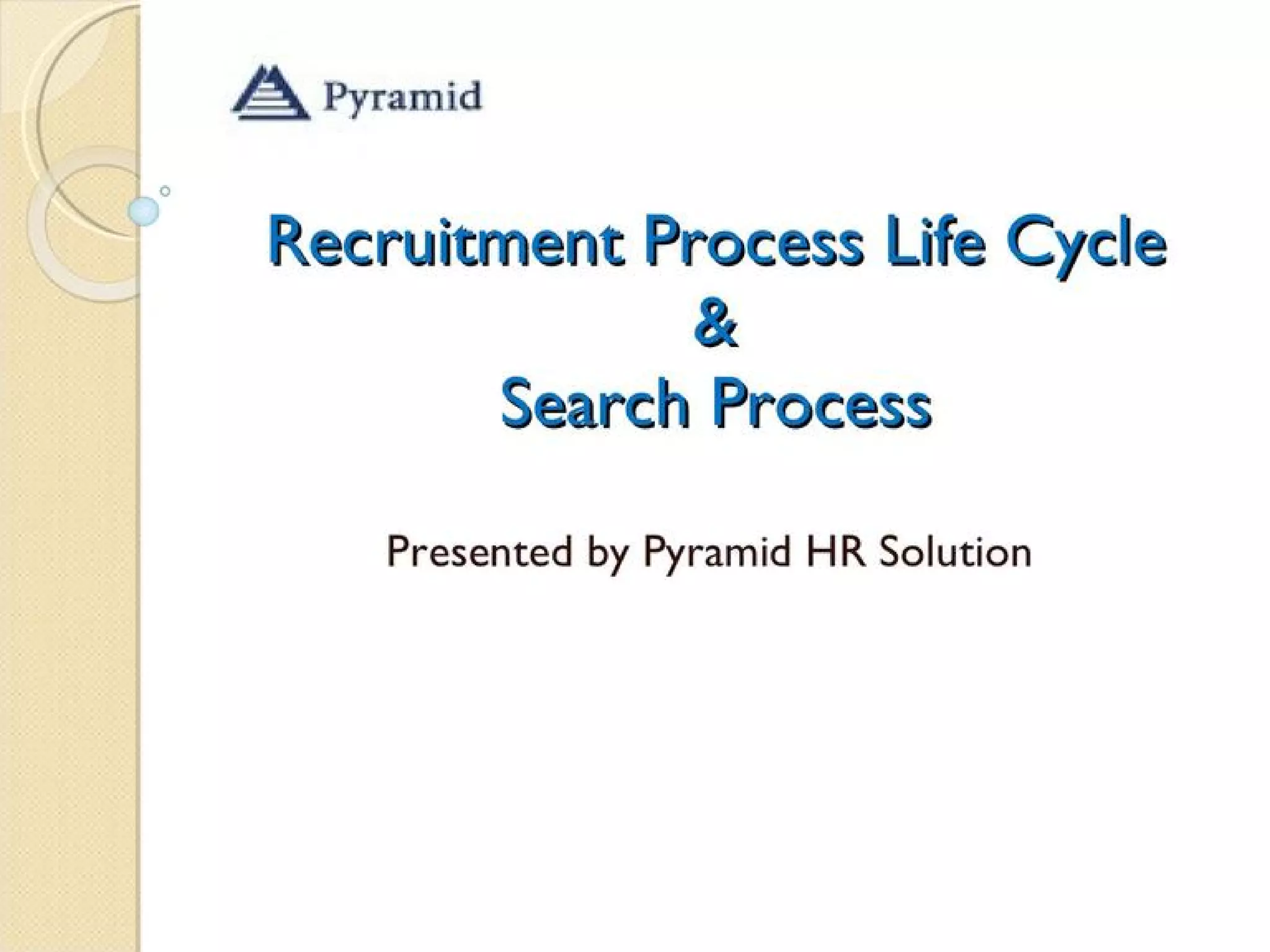 Recruitment life cycle process complete | PDF