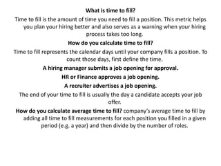 Recruitment Matrix | PPT