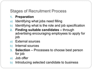 Recruitment & Selection | PPT