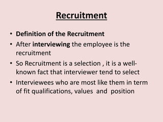 RECRUITMENT , ORIENTATION , STAFFING SCDULEDING (1).pptx
