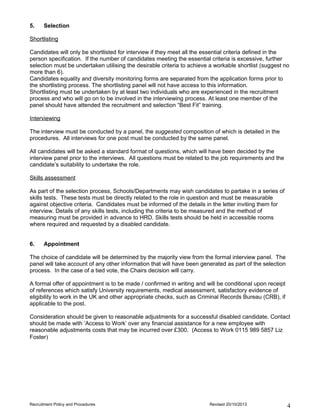 Recruitment policy _procedures | DOC