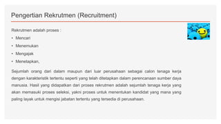 Recruitment | PPTX