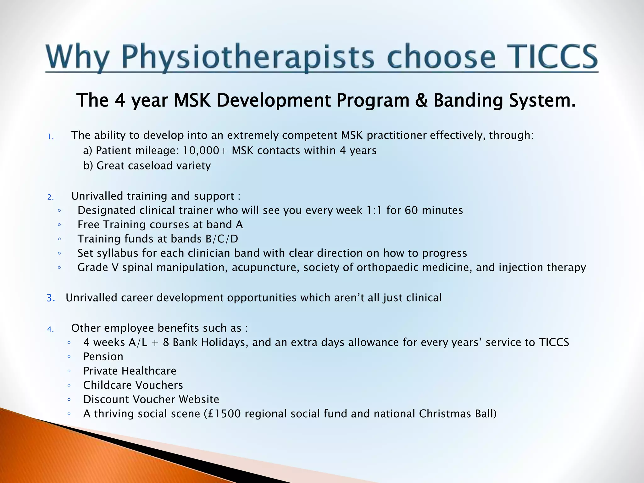 TICCS - The Integrated Care Clinics | PPTX