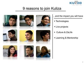 Recruitment presentation kuliza | PDF