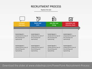 Recruitment Process | PDF