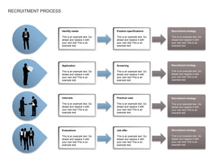 Recruitment Process Diagrams (for PowerPoint and Google Slides) | PPTX
