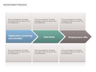 Recruitment Process Diagrams (for PowerPoint and Google Slides) | PPTX