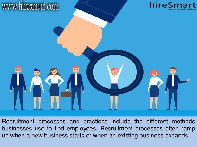 Recruitment Process and practices | PPT
