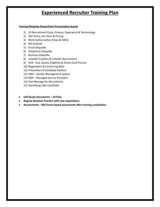 Recruitment Process for Experienced.docx
