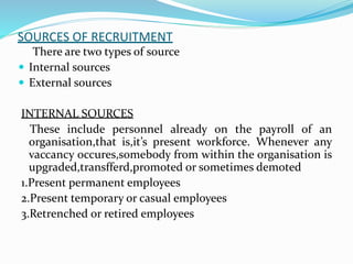 Recruitment process | PPTX
